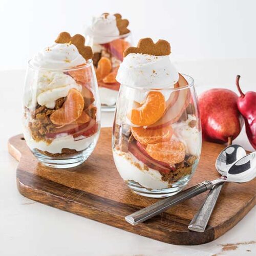 Satsuma-and-Pear Parfaits - Paula Deen Magazine